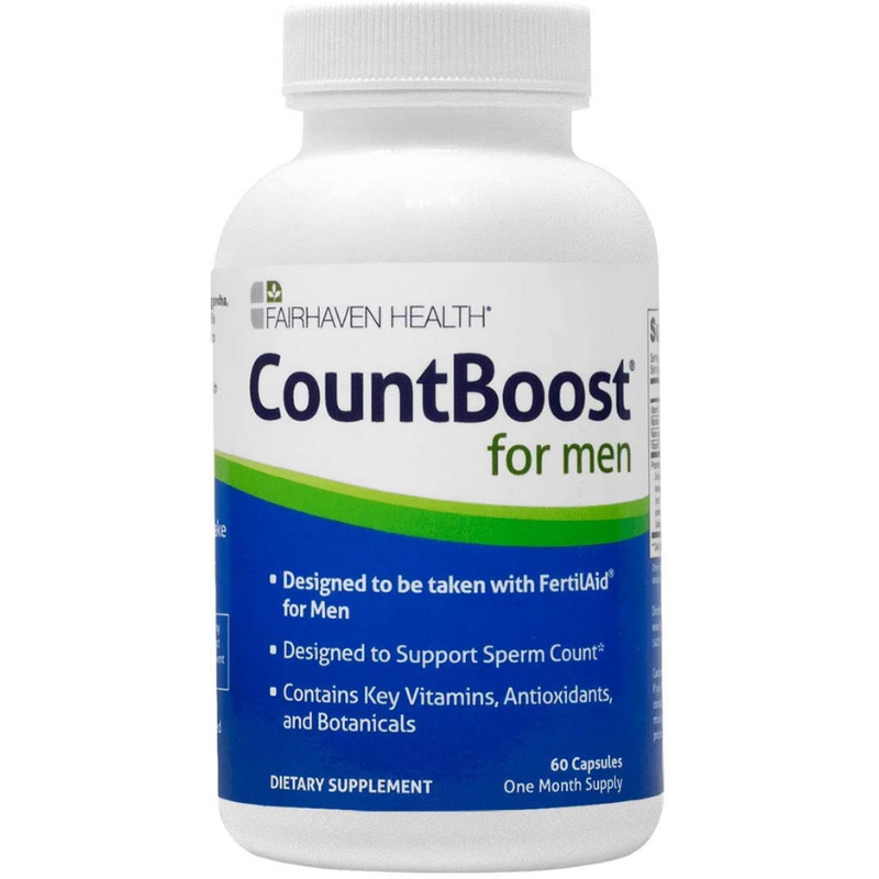 CountBoost for Men Fertility Supplement, Support Male Sperm Count and ...