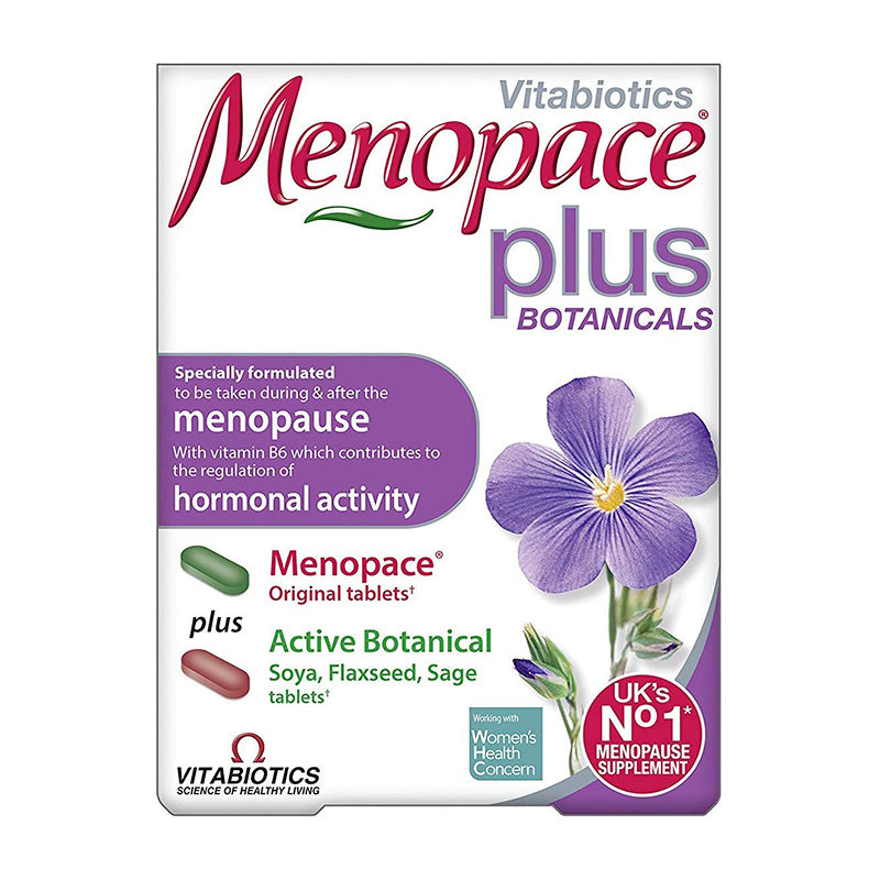 Vitabiotics Menopace ? Plus 56 Tablets Balance Menopause Hormonal ...