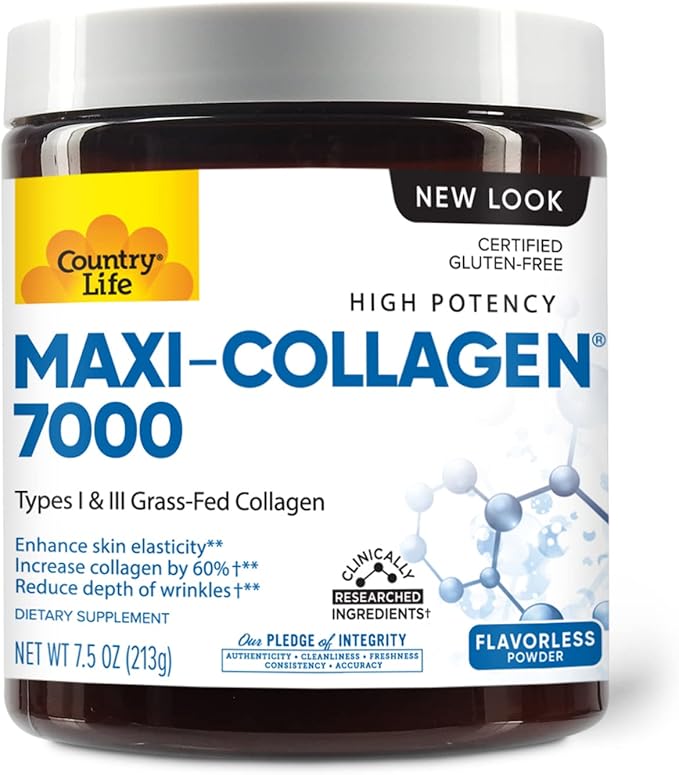 Country Life High Potency Maxi Collagen Powder, 213 g - Evita