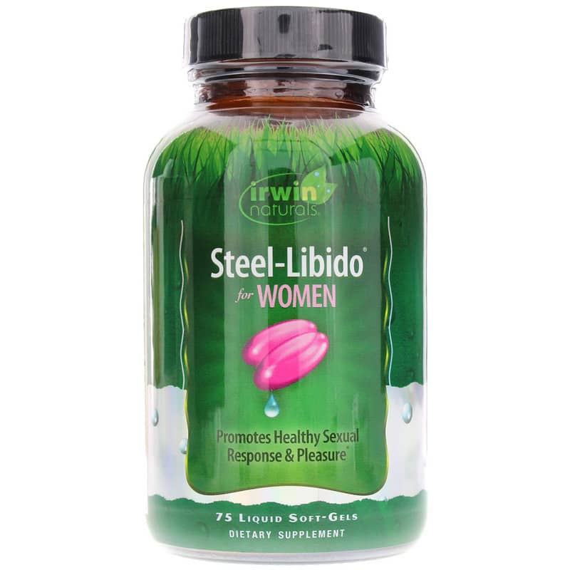 Irwin Naturals Steel Libido For Women, 75 Liquid Soft-Gels - Evita